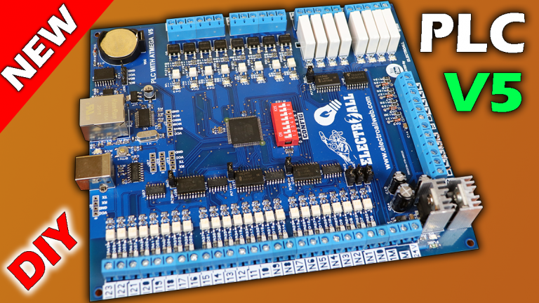 PLC with ARDUINO (Atmega2560) V5