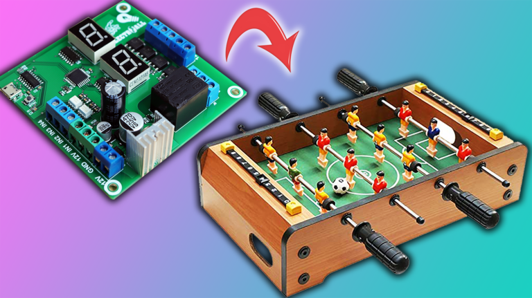 juego de mesa de futbol con Arduino