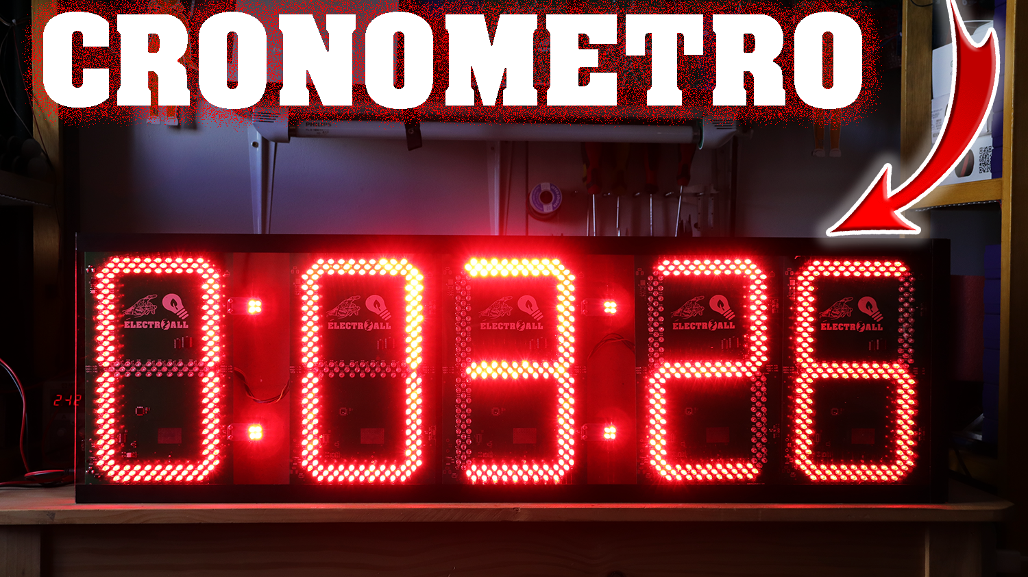 Como hacer un cronómetro gigante