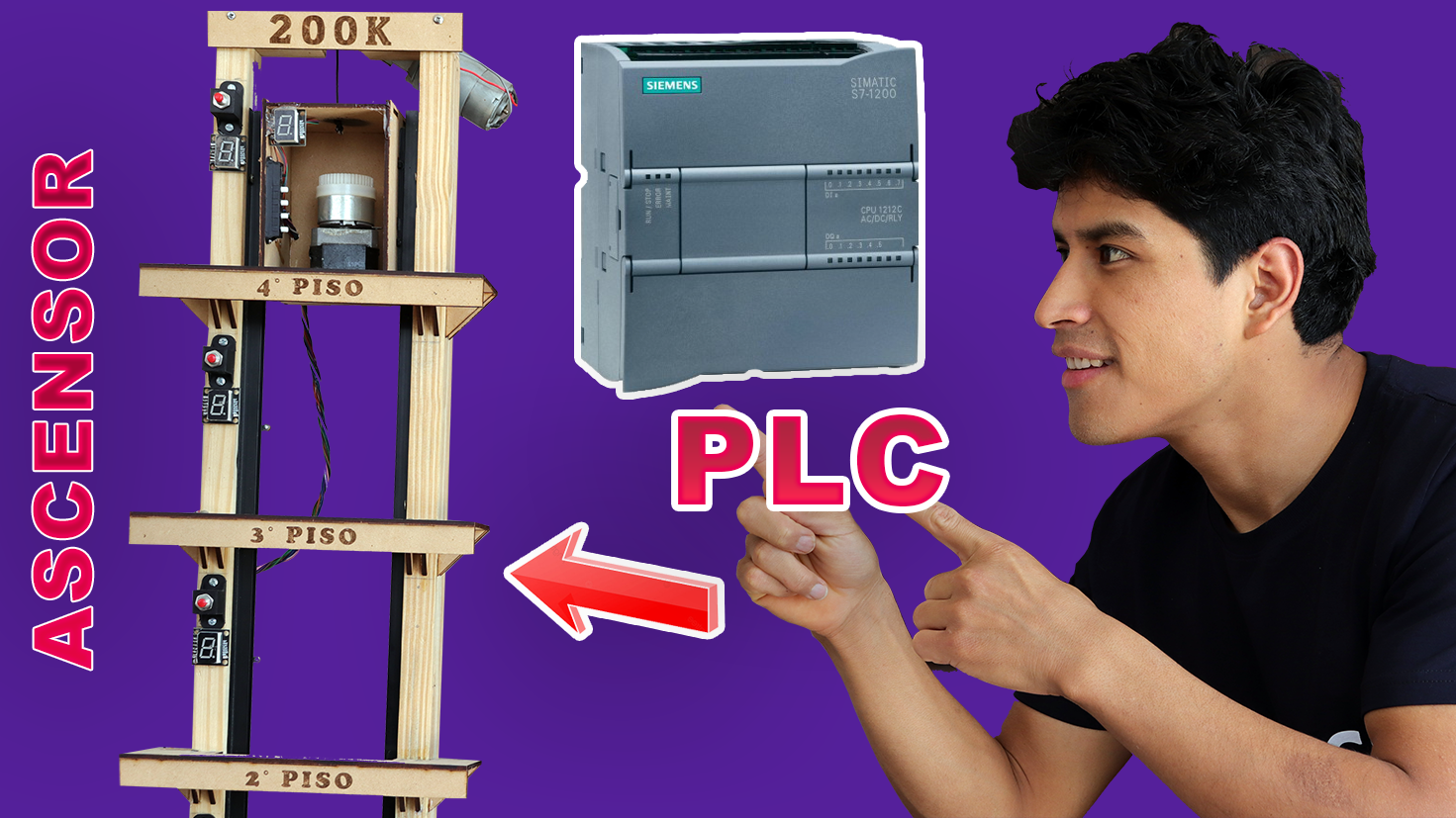 Ascensor De Tres Pisos En Logosoft Youtube Ejercicios Logosoft Con